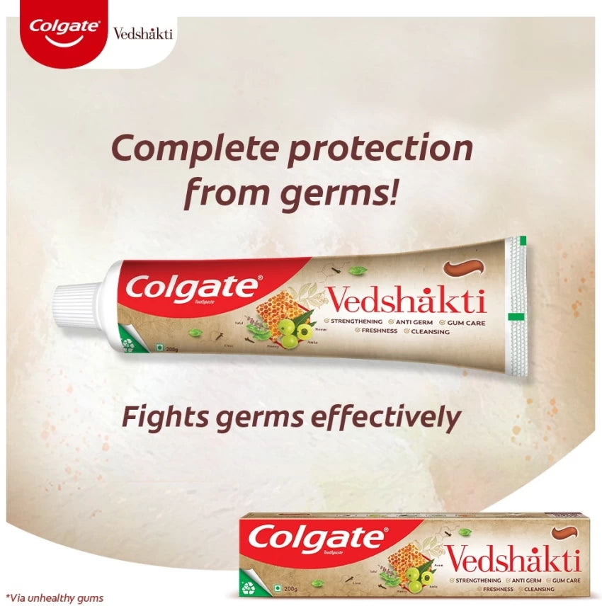 Colgate Vedshakti Toothpaste 140 g – Quick Pantry