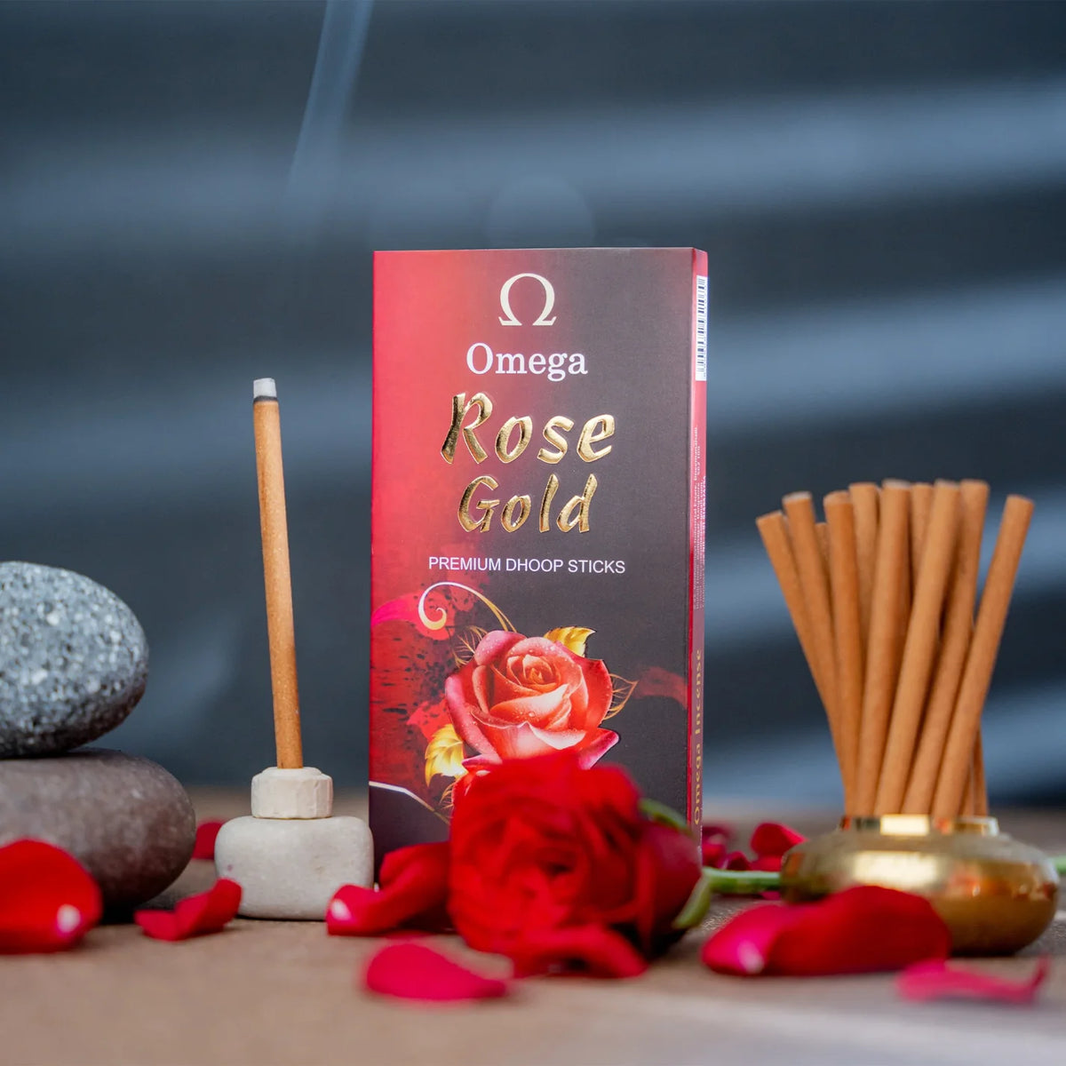 Omega Rose Gold Dhoop Sticks 50 g – Quick Pantry