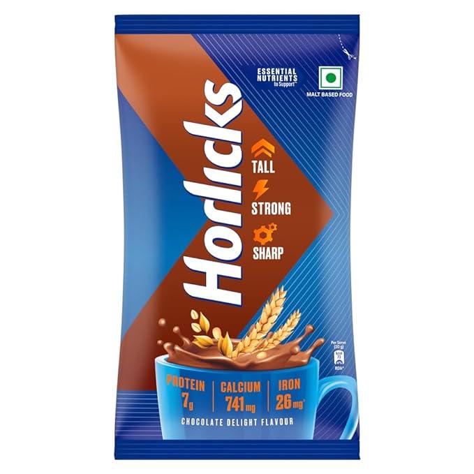 Horlicks Health & Nutrition Drink - Chocolate Flavour 75 g (Pouch ...