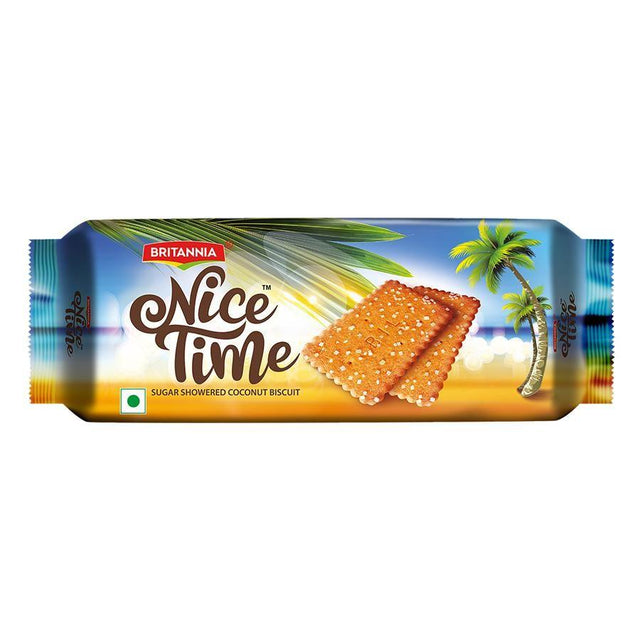 Britannia Nice Time Coconut Biscuits 136.5 g – Quick Pantry