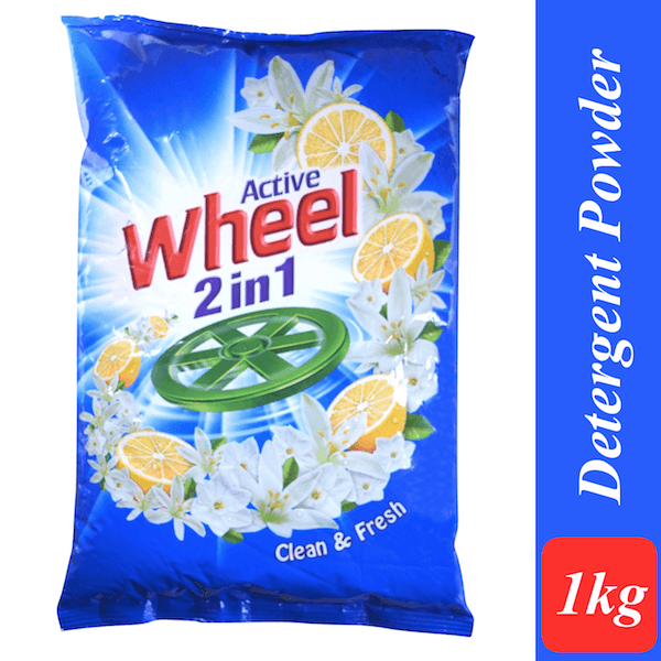 Wheel Active 2 in 1 Detergent Powder — Quick Pantry